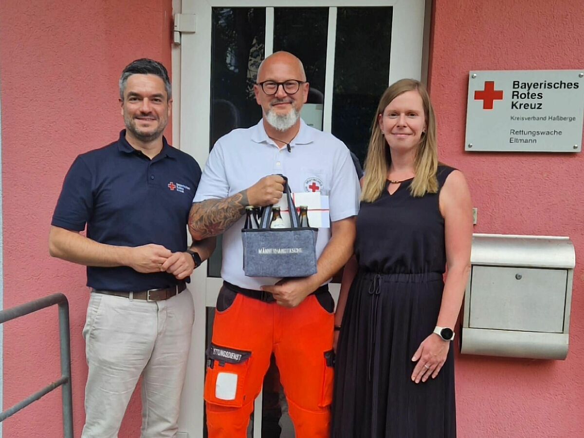 Danke für 30 Jahre im Rettungsdienst - Kreisverband Haßberge